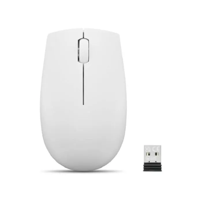 Lenovo 300 Wireless Compact Mouse (Cloud Grey) | MEGA PC