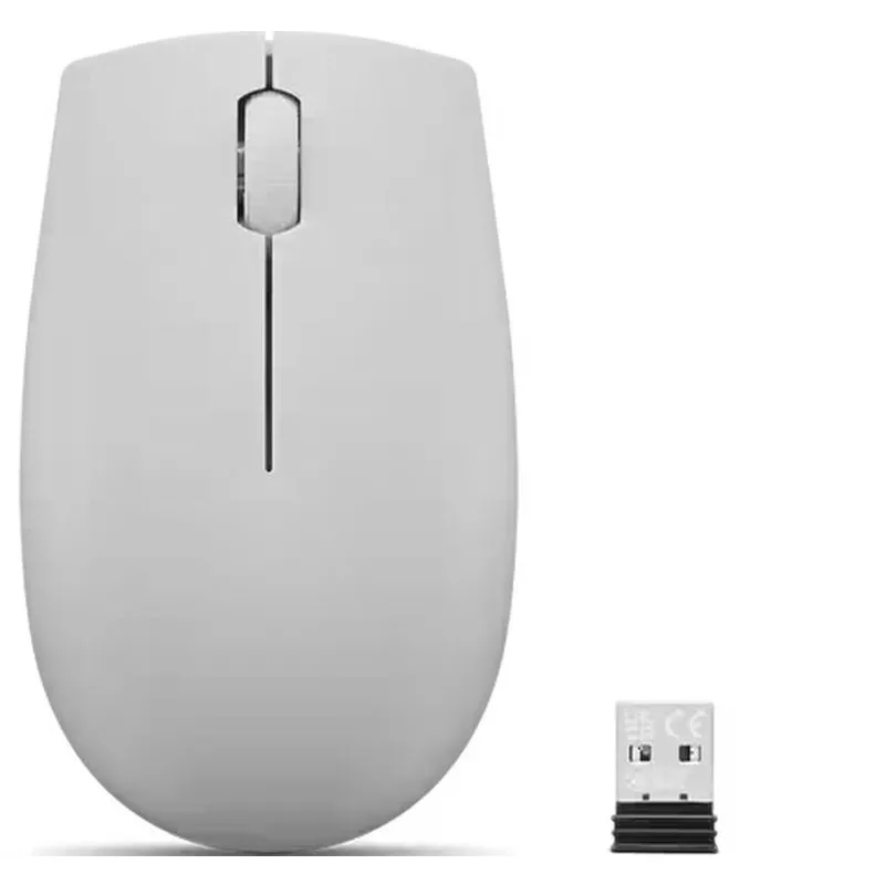 Lenovo 300 Wireless Compact Mouse (Cloud Grey) | MEGA PC